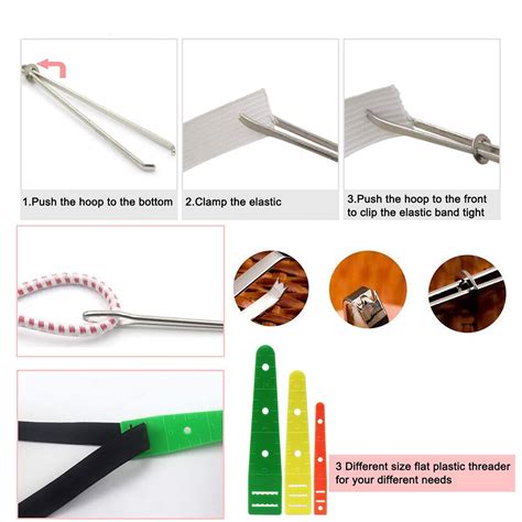 Drawstring Threader Tool Set Sewing Loop Flexible Grandado