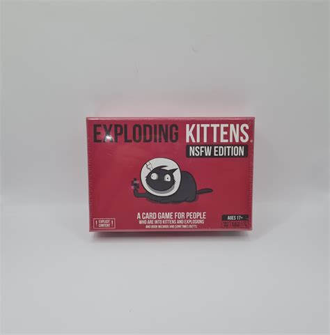 [brand New] Exploding Kittens Nsfw Edition Card Game Hobbies And Toys Toys And Games On Carousell