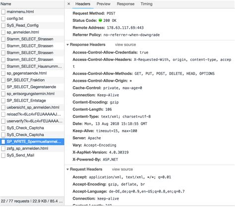 Javascript Ajax Post The Response Had Status Code 403 Headers