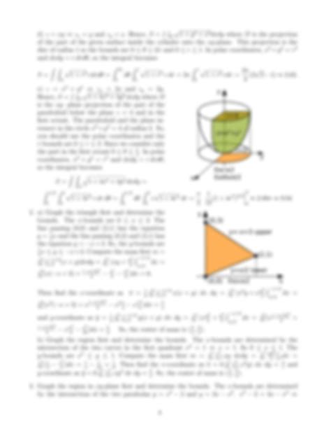 SOLUTION Applications Of Double Integrals Studypool