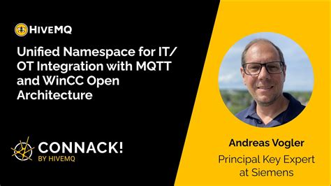 Unified Namespace For Otit Integration With Mqtt And Wincc Open