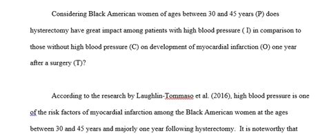 How To Write A Picot Question Paper Allcot Text