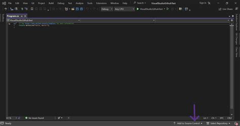Visual Studio Add Your Project To Github DEV Community