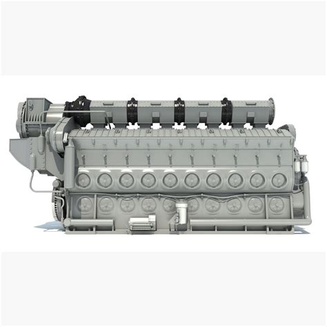 Emd Locomotive Electro Motive Diesel Engine Modelo 3d Descargar Motor