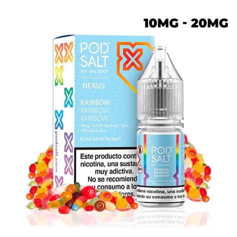 Rainbow Nexus Nic Salt Vape