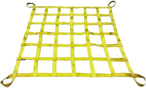 Cargo Lifting Net Flat Polyester Sling Hoisting Net Brick Wharf Marine Hoisting