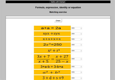 Difference Between Expression Equation And Identity Tessshebaylo