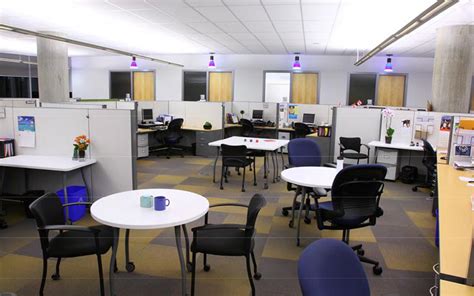 Break Area Within Workspace Floor Installation Flooring Projects