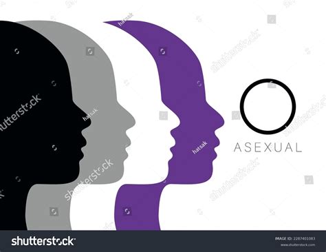 Asexual People Asexual Pride Flag Colors Stock Vector Royalty Free Shutterstock