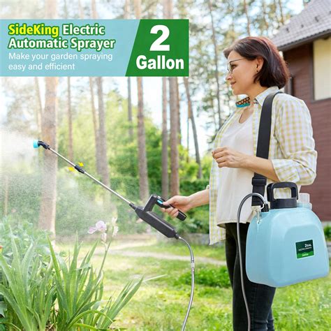 2 Gallon 8l Battery Operated Garden Sprayer Durable And Easy To Use