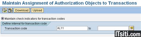 Find Authorization Objects Of Transaction Code Via Su24