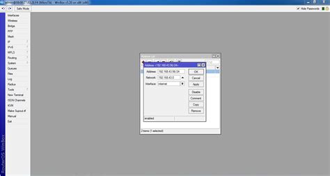 Routing Mikrotik Via Winbox Tole Innovator