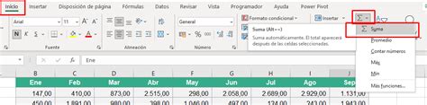 Cómo Sumar Columnas en Excel Ninja del Excel