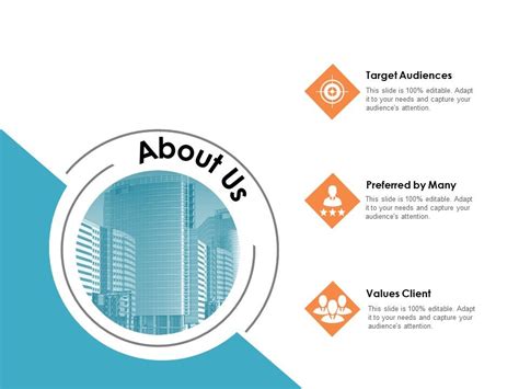 About Us Target Audiences Ppt Powerpoint Presentation Slides Diagrams