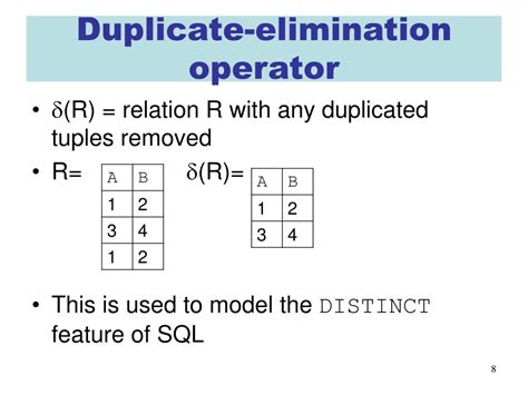 ppt lecture 12 further relational algebra further sql powerpoint