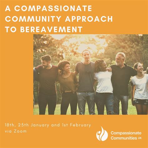 Bereavement Compassionatecommunities Grief Communitydevelopment