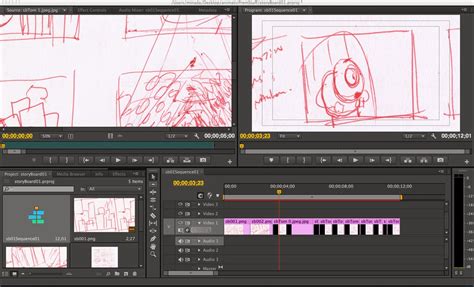 Art Concept Art Preproduction Making An Animatic In Adobe Premiere