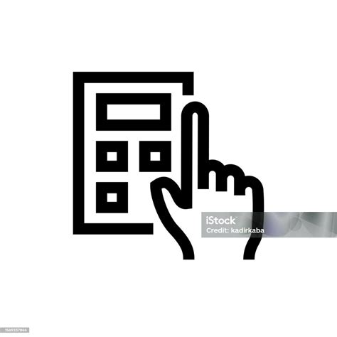 Enter Password Line Icon Design Pixel Perfect Editable Stroke Logo Sign Symbol Lock Locking