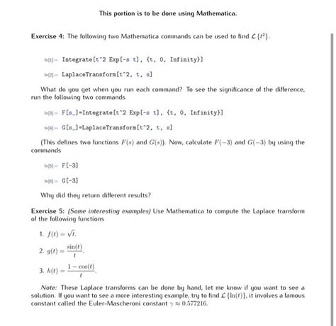 Solved This Portion Is To Be Done Using Mathematica