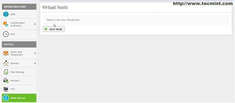 Install And Configure Web Services Apache Virtual Hosting On Zentyal Server Part 9