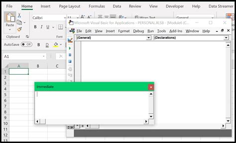 Vba Immediate Window Debug Print