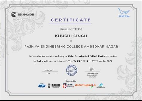 Khushi Singh On Linkedin Cybersecurity Ethicalhacking