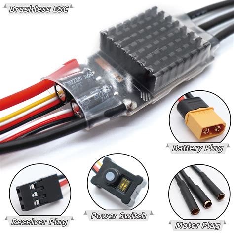 Am32 Programming Crawler Esc Power System Brushless Motor Combo