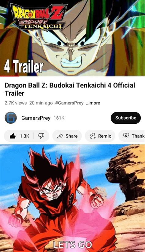 Dragon Ball Z Budokai Tenkaichi 4 Reaction By Thesodorengines On Deviantart