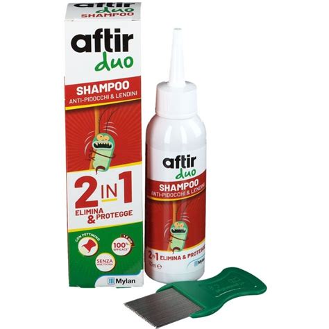 Aftir Duo Shampoo 100 Ml Pidocchi E Lendini Misterfarma