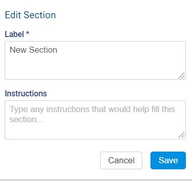 How Do I Organize My Form Into Sections AlayaCare