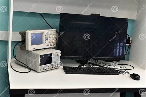 An Electronic Oscilloscope In The Laboratory A Device For Measuring