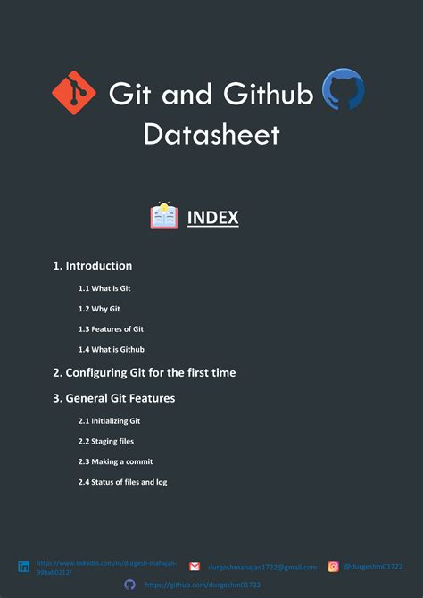 git notes git and github datasheet linkedin in durgesh mahajan