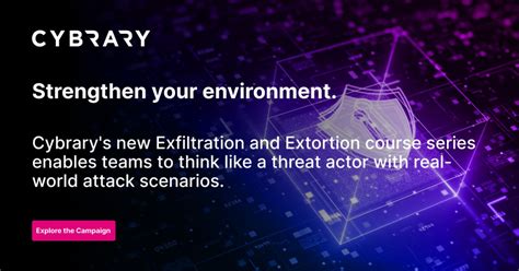 cybrary on linkedin cybrary s new exfiltration and extortion series