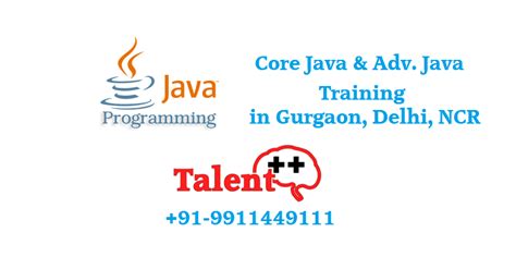 Java Training In Gurgaon Delhi Ncr Placement Training