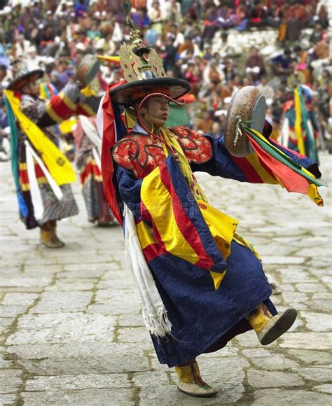 Bhutan Paro Tsechu Editorial Image Image Of Colorful 22519060