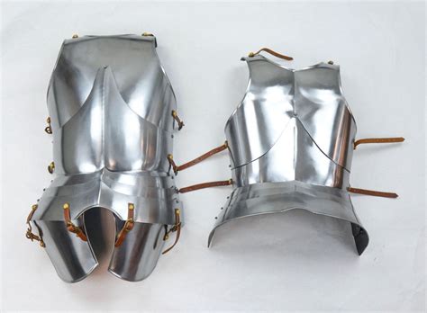 15th Century Gothic Torso Armor With Tassets 18 Gauge Veteran Arms