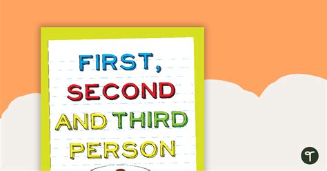 First Second And Third Person