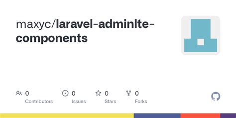 github maxyc laravel adminlte components