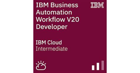 Fábio Cunha On Linkedin Ibm Business Automation Workflow V20 Developer