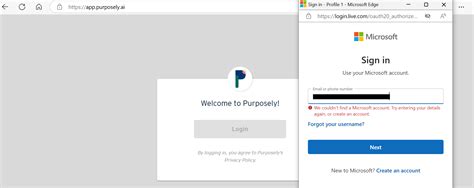 Login With Microsoft Issue We Couldn T Find A Microsoft Account Auth0 Community