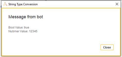 Variable Type Conversion In Automation Anywhere