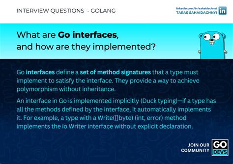 taras sahaidachnyi on linkedin golang interivew questions
