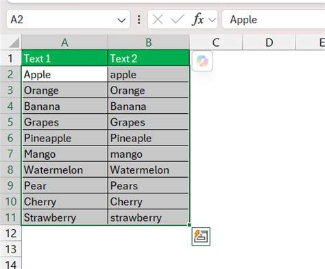 How To Compare Text In Cells For Precision Work In Excel MyExcelOnline