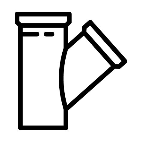 Industry Pipeline Line Icon Vector Illustration Vector Art At Vecteezy