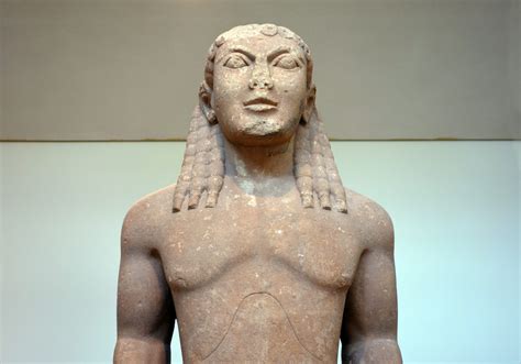 Smarthistory The Kouroi Of Kleobis And Biton