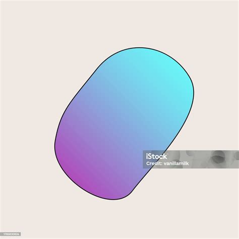 그라데이션 추상 유연한 라운드 불규칙한 모양 미니멀리스트 단순한 실루엣 기호 아이콘 포스터 인쇄 배경 서식 파일 0명에 대한 스톡 벡터 아트 및 기타 이미지 Istock