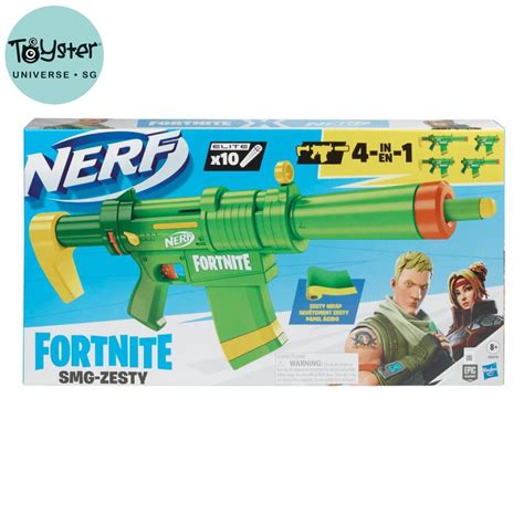 Nerf Fortnite Smg Zesty Elite Dart Blaster Toyster Singapore