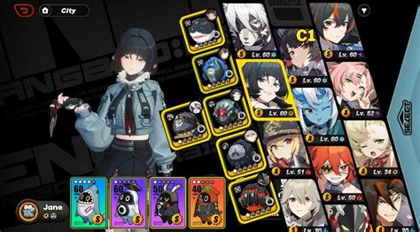 Asia Jane Doe C0w1 Ellen Joe C1w1 Zhu Yuan C0w1 Lycaon C0w1 Rina C0w1 Grace Koleda