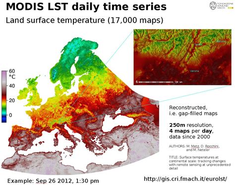 The Eurolst Seamless And Gap Free Daily European Maps Of Land Surface Temperatures Markus