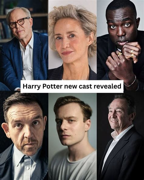 HBO Reveals 'Harry Potter' Series Cast: Lithgow, McTeer, Essiedu, Frost ...